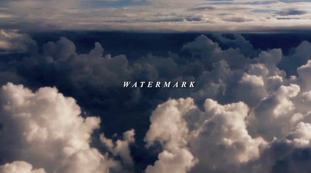 watermark on Vimeo