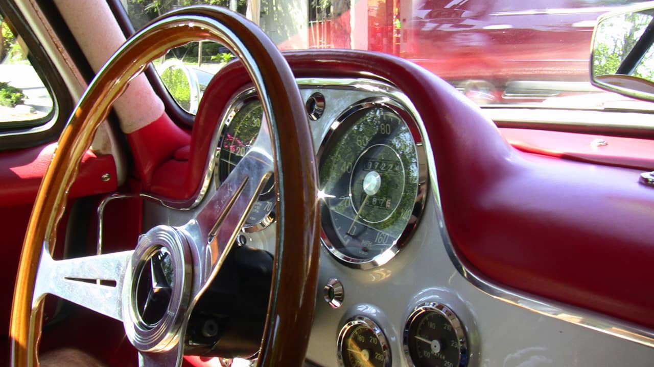 Tony Ostermeier 1954 Mercedes 300SL Gullwing reproduction - video tour ...