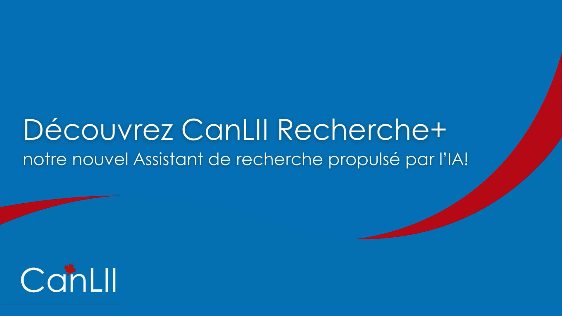 Découvrez CanLII Recherche