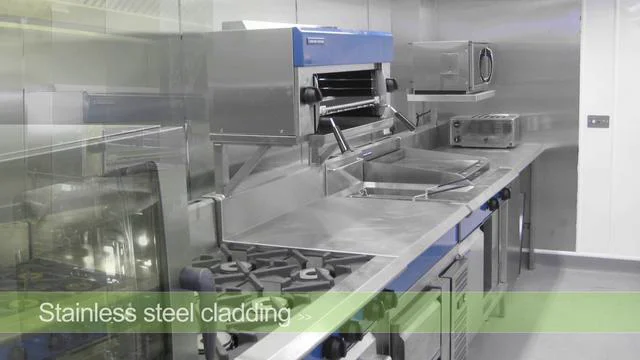 Stainless Steel Cladding Kitchen