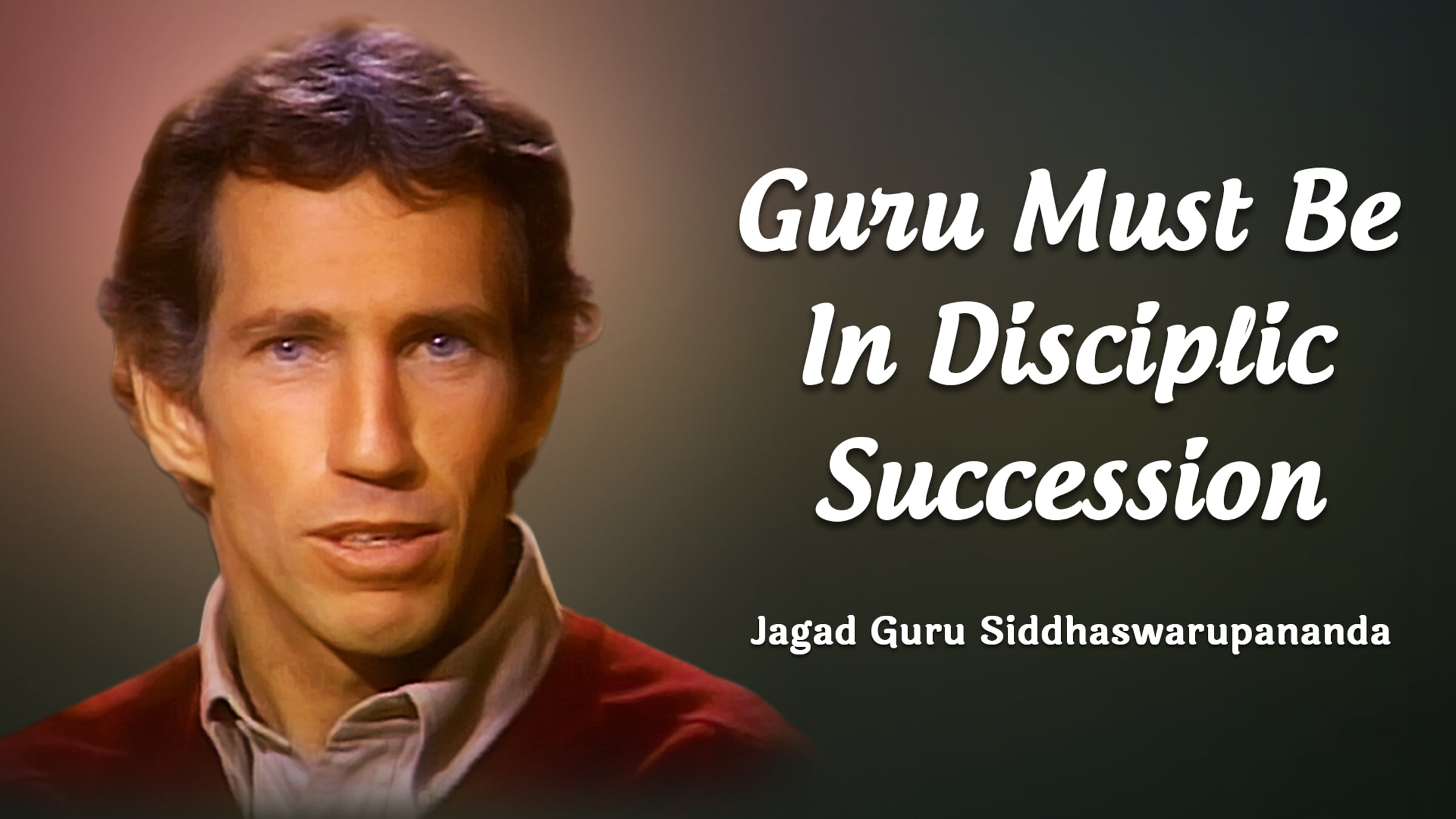 Guru Must Be In a Disciplic Succession | Videos & Movies on Vimeo