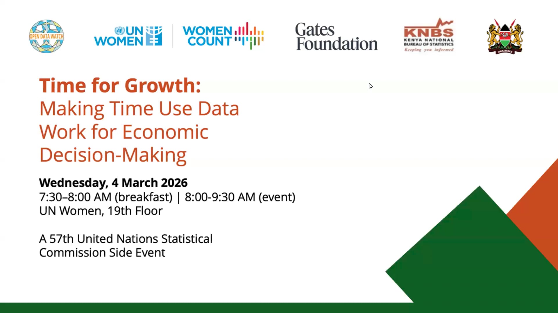 Time for Growth: Making Time Use Data Work for Economic Decision-Making ...
