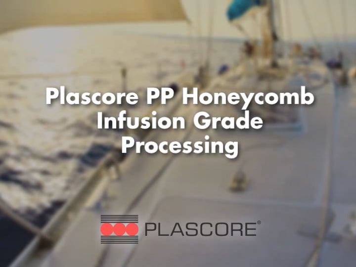 Plascore PP Honeycomb Infusion Grade Processing | Videos & Movies on Vimeo