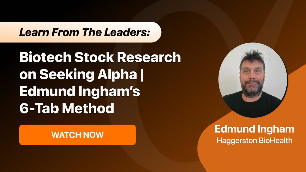 How to Research Biotech Stocks Using Seeking Alpha [Video] | Seeking Alpha