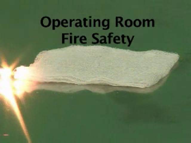 Operating Room Fire Safety on Vimeo