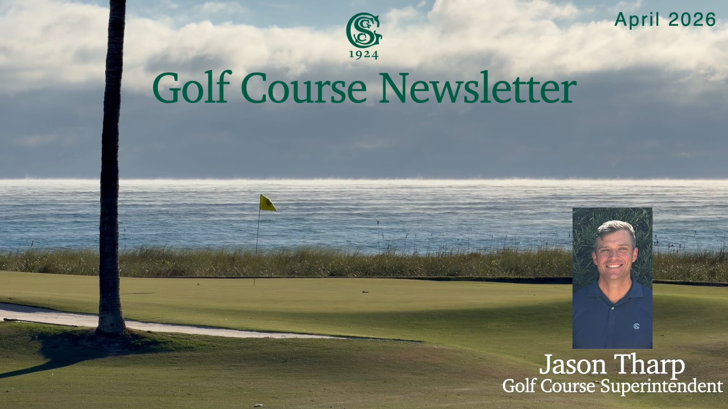 April Golf Course Newsletter | Videos & Movies on Vimeo