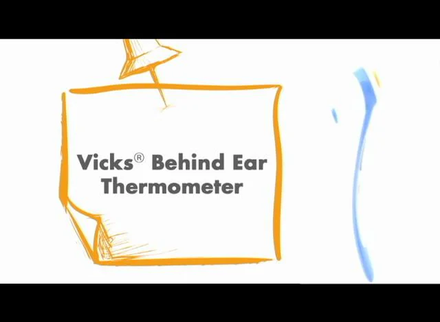 Vicks Behind Ear Thermometer on Vimeo