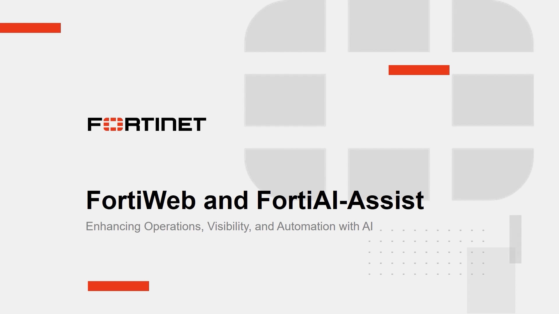 FortiWeb and FortiAI-Assist - Enhancing Operations, Visibility, and ...