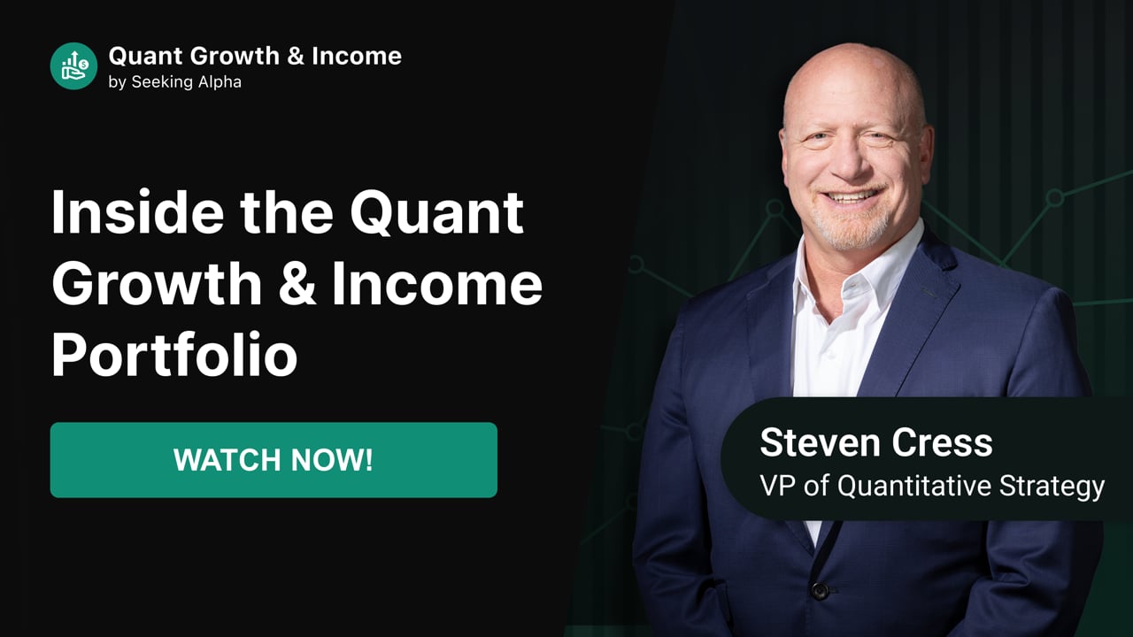 Inside The Quant Growth & Income Portfolio | Seeking Alpha