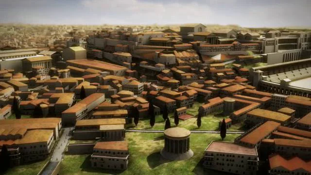 Rome Reborn 2.2: A Tour of Ancient Rome in 320 CE