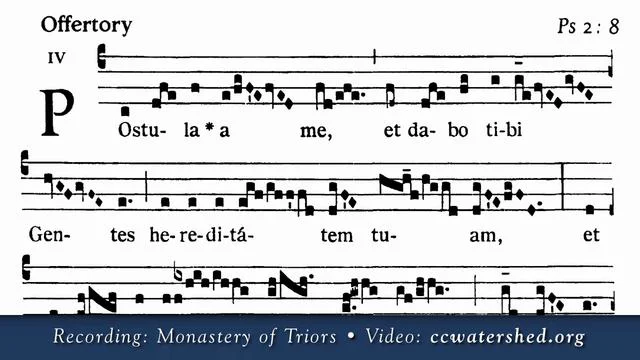OFFERTORY CHANT • Postula A Me on Vimeo