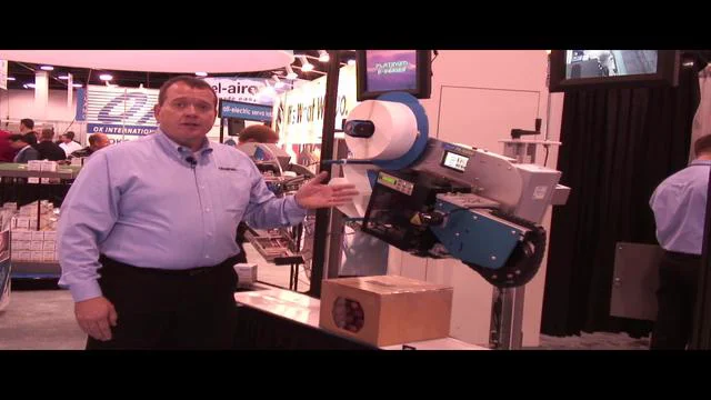 Diagraph PA 6000 label applicator on Vimeo