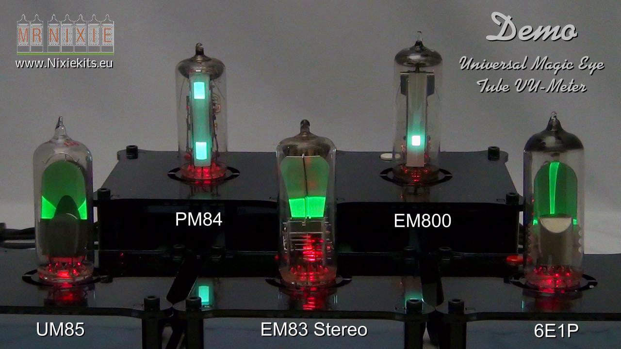 Universal Magic Eye VU Meter on Vimeo