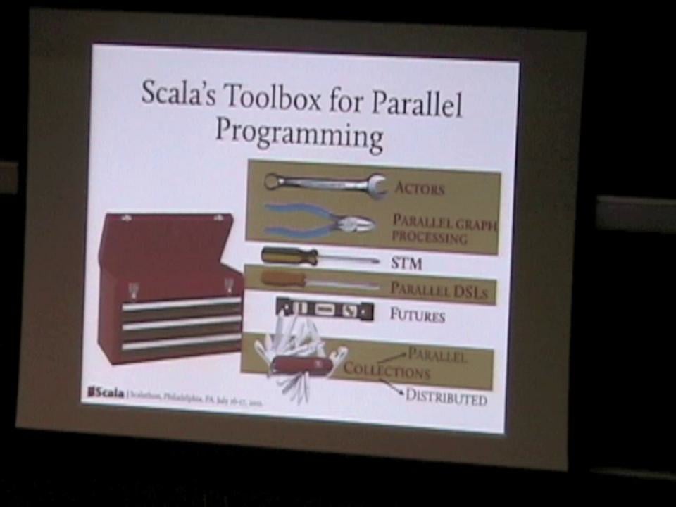 Scalathon 2011: Philipp Haller, on The Many Flavors of Parallel ...