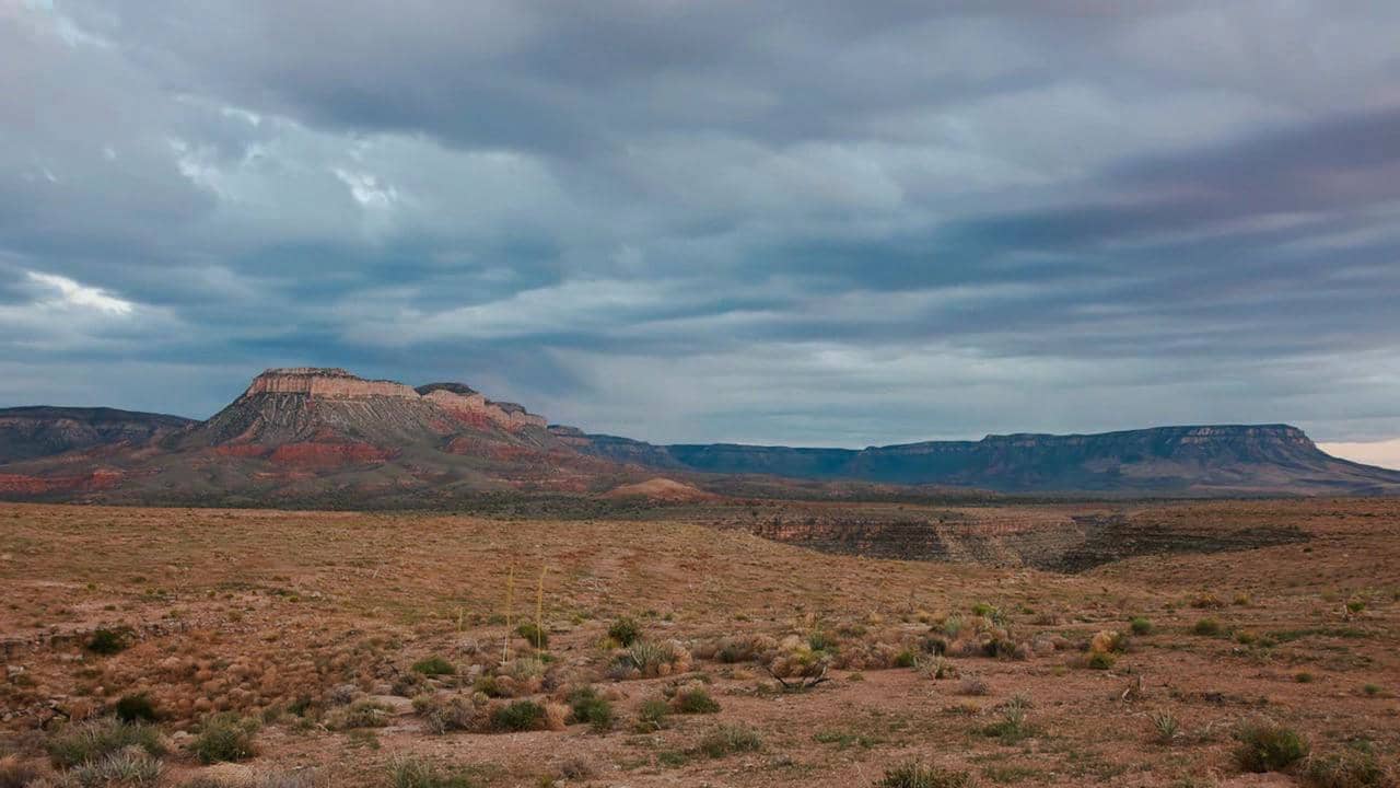 Sunset at Grand Wash Cliffs, Grand Canyon-Parashant National Monument ...
