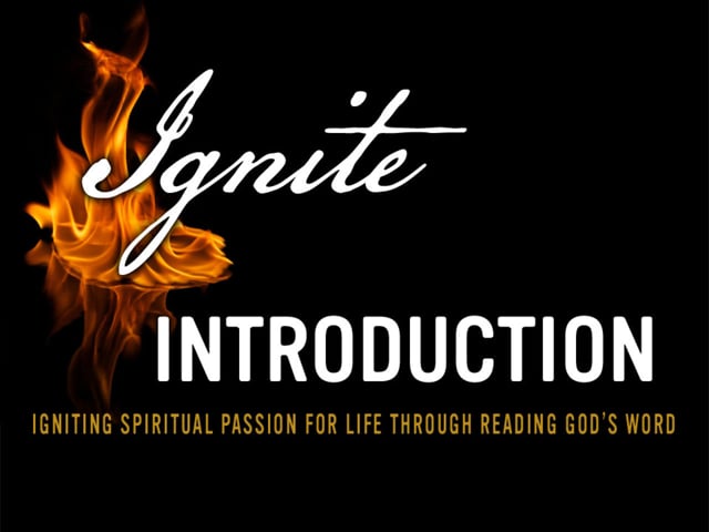 Ignite - Online Bible Study on Vimeo