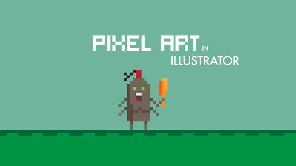 Creating Pixel Art in Illustrator on Vimeo