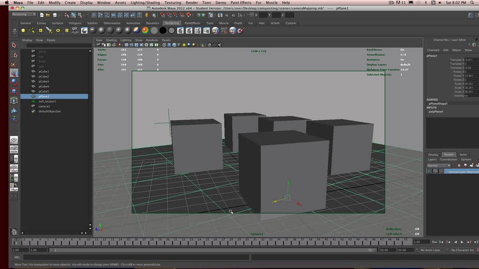 Importing Camera Data into After Effects from Maya on Vimeo