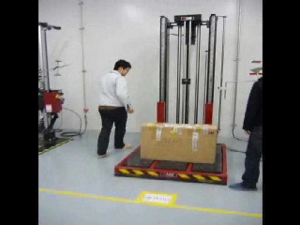 L.A.B Equipment Drop Testers - Max Drop Video- Customer Testing (shows ...