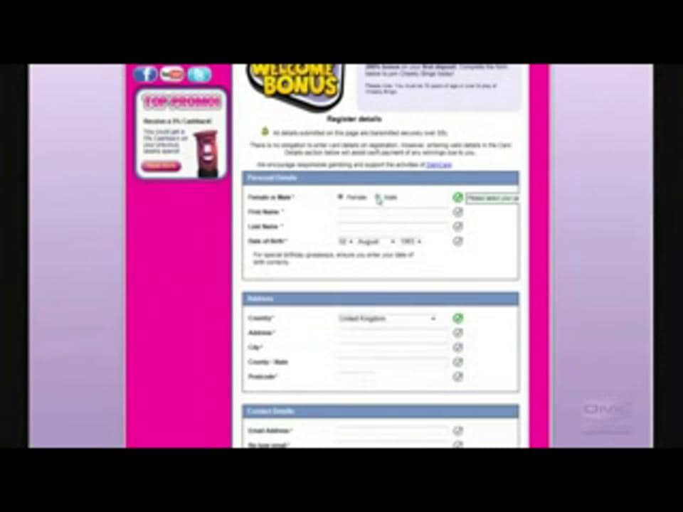 Cheeky Bingo Video on Vimeo