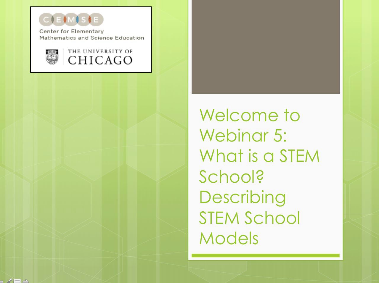 What is a STEM School? Describing STEM School Models on Vimeo