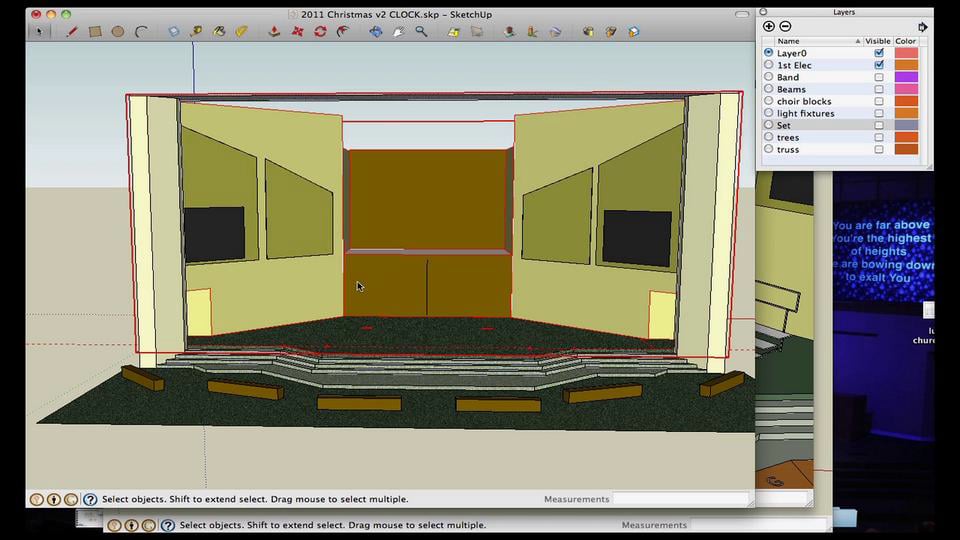 Sketchup for Stage Design on Vimeo