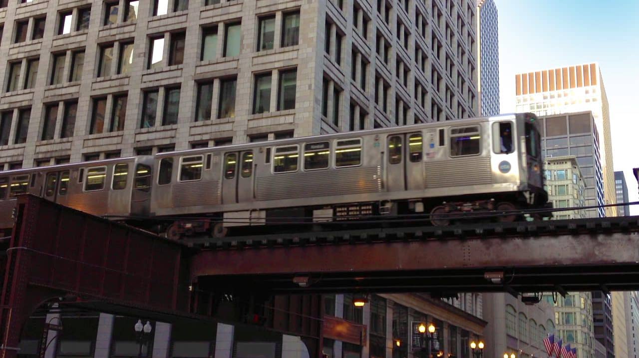 El Train in Downtown Chicago - Elevated Train on Vimeo