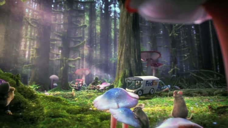 Fedex Ad Enchanted Forest