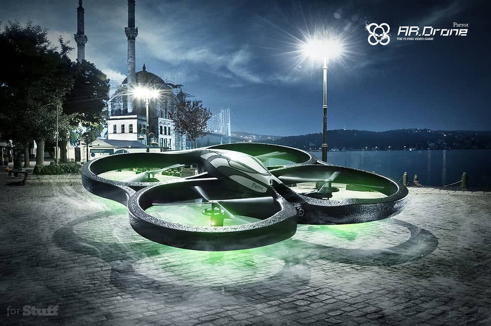AR DRONE ORTAKOY on Vimeo