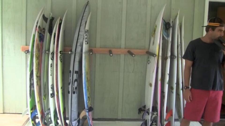 How to Build a Surfboard Rack on Vimeo