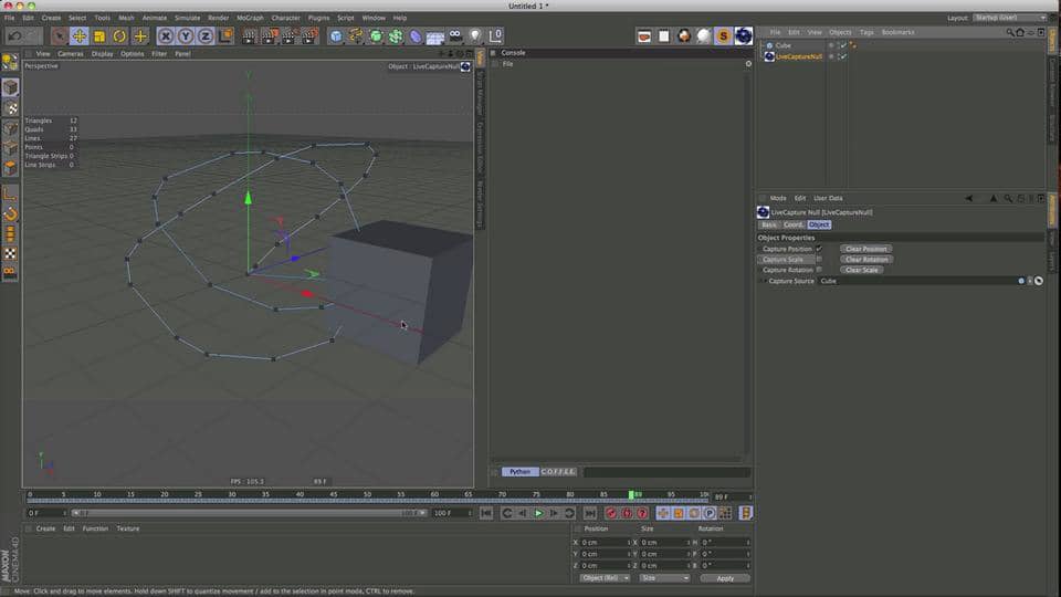 Cinema 4d Tutorial 05 - Python SDK and plugins on Vimeo