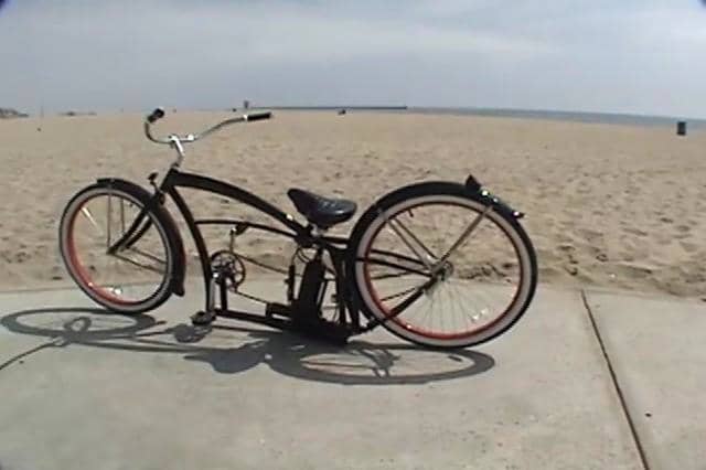 Custom Beach Cruiser Bicycle with Air Suspension on Vimeo