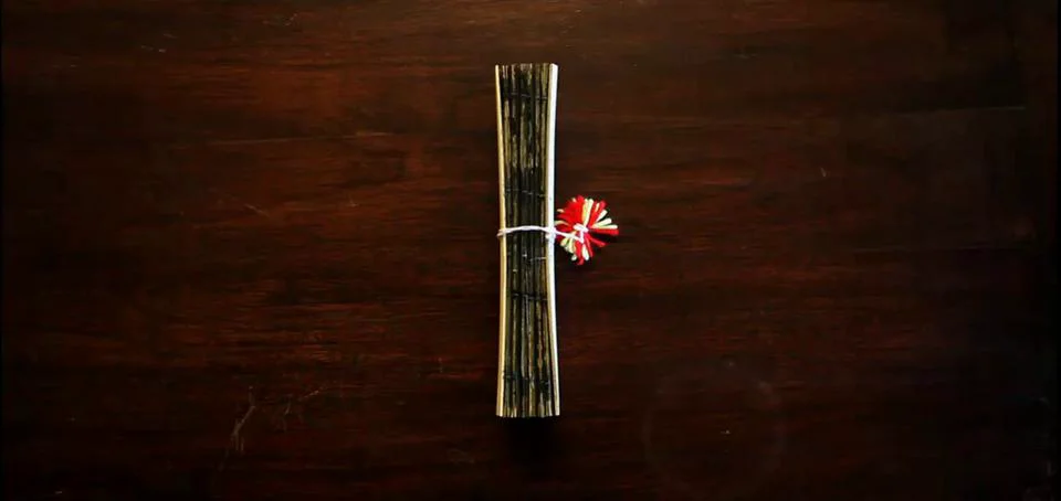 Pattachitra: telling a story for Sangam on palm leaves