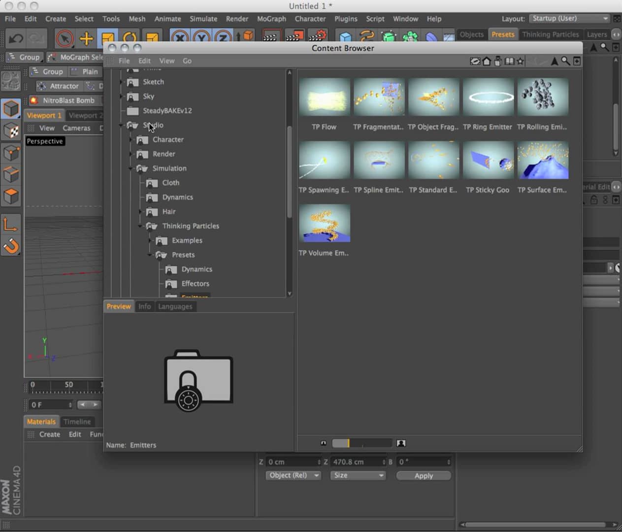 Setting up the Surface and Volume TP preset in Cinema 4D on Vimeo