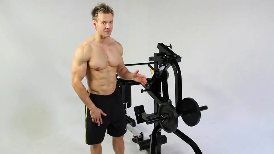 Powertec Compact Gym - Quads, Hams, and Glutes with Rob Riches on Vimeo