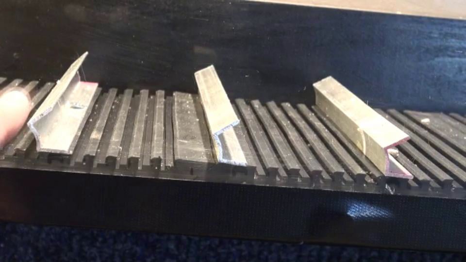 Sluice Riffles - Expanded Metal on Vimeo