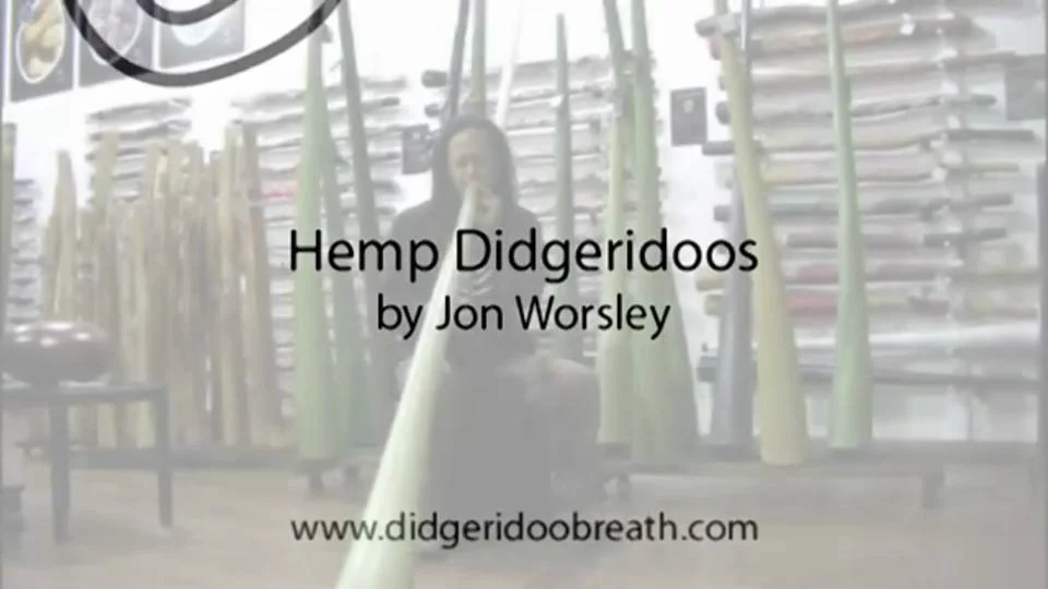 Jon Worsley Hemp Didgeridoos Demo Model 1054 on Vimeo