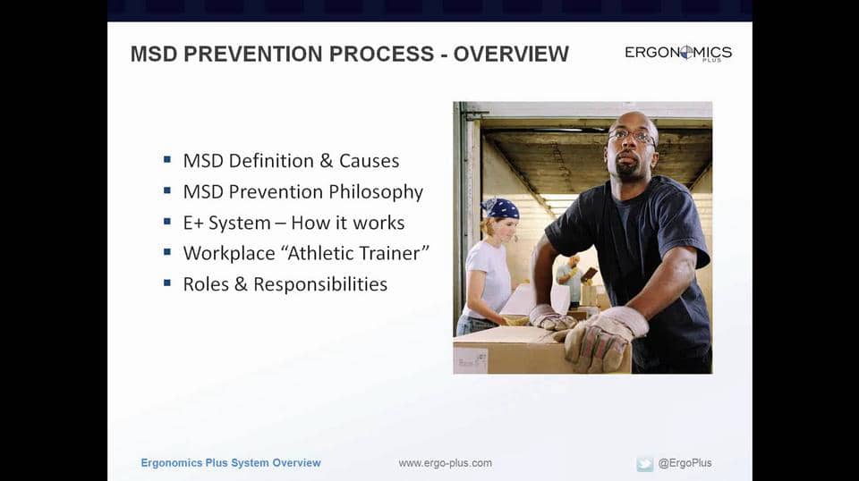 MSD Prevention Process Overview on Vimeo