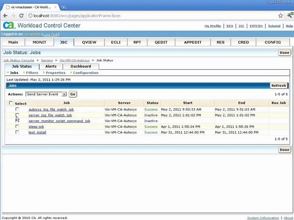 Autosys/Alarmpoint Intergration on Vimeo