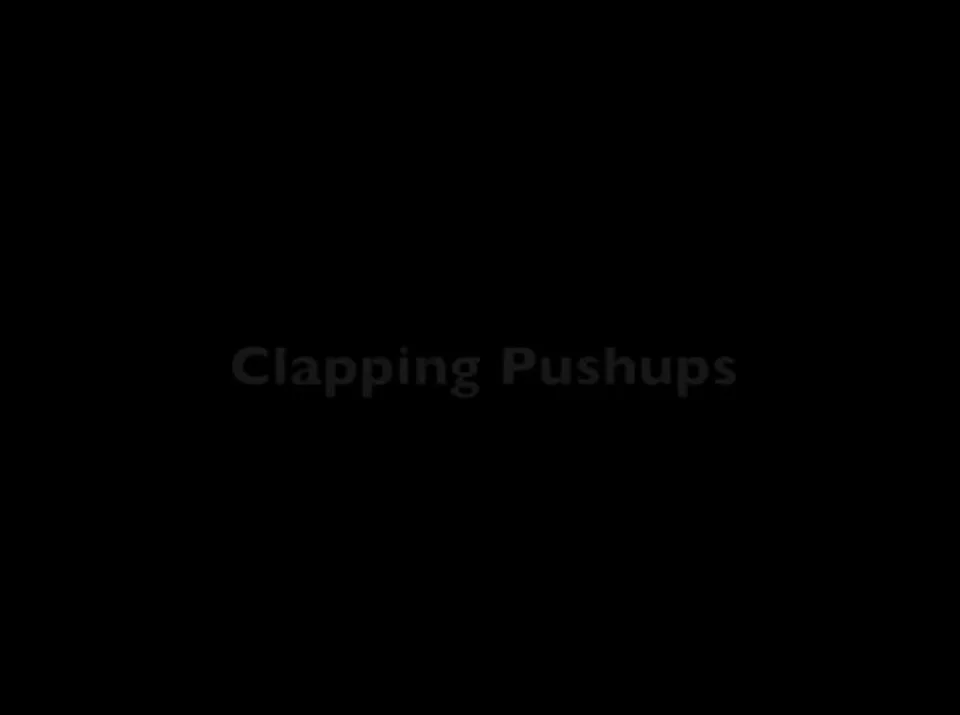 Clapping Pushup on Vimeo