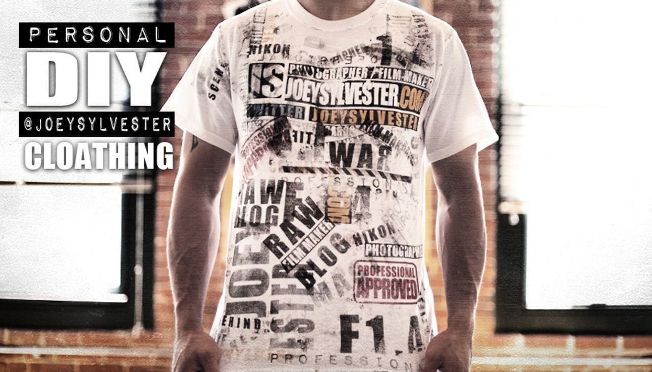 DIY Custom Clothing how to on Vimeo