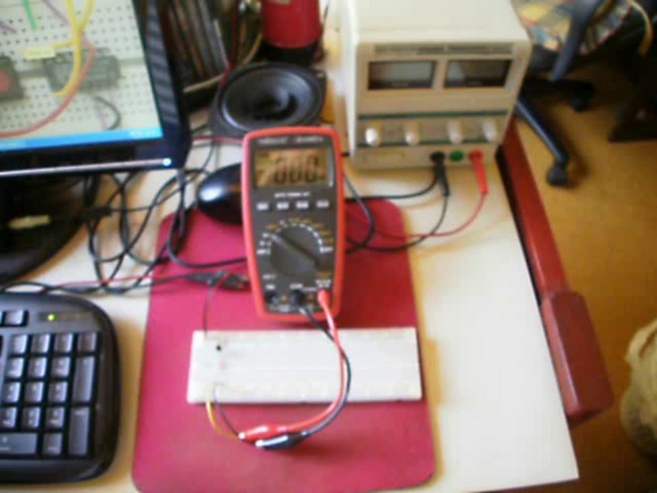 Playing with an LM35 temperature sensor in DIYtronics on Vimeo