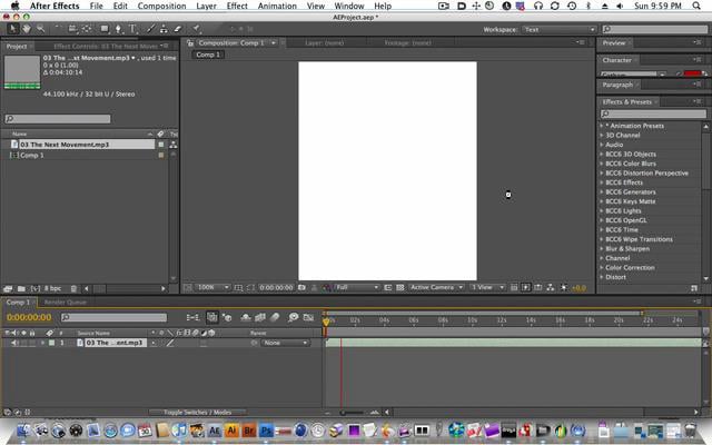 The Correct Way To Use Audio in After Effects on Vimeo