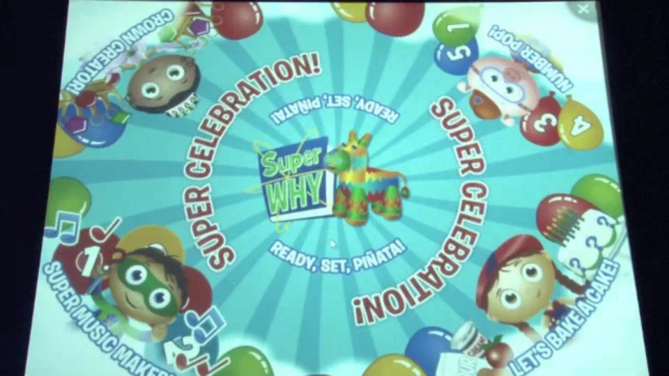 Super WHY's Super Celebrations SMART Table Game