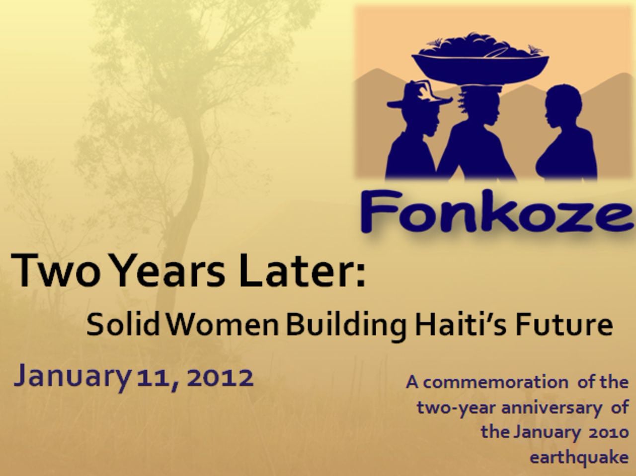 Fonkoze Webinar: Two Years Later