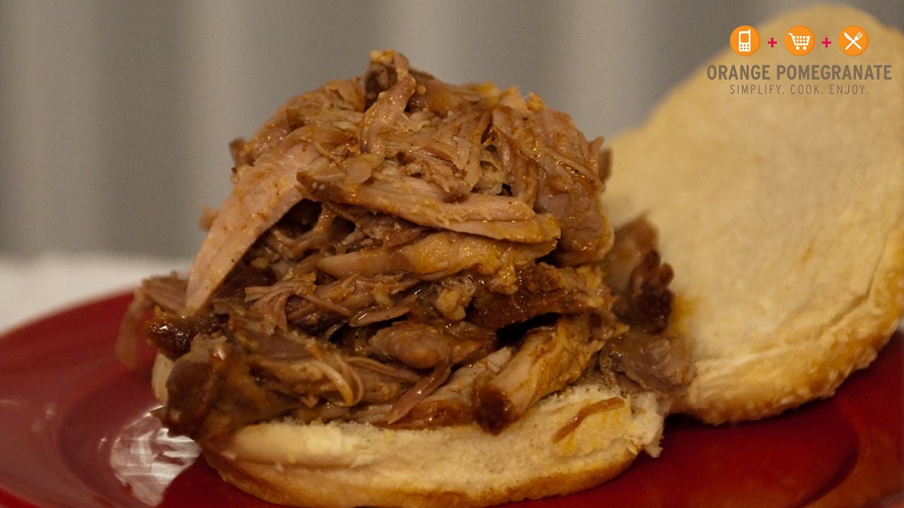Slow Cooker BBQ Pulled Pork Shoulder on Vimeo