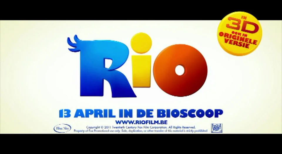 20th CENTURY FOX - Rio Cast tv spot on Vimeo