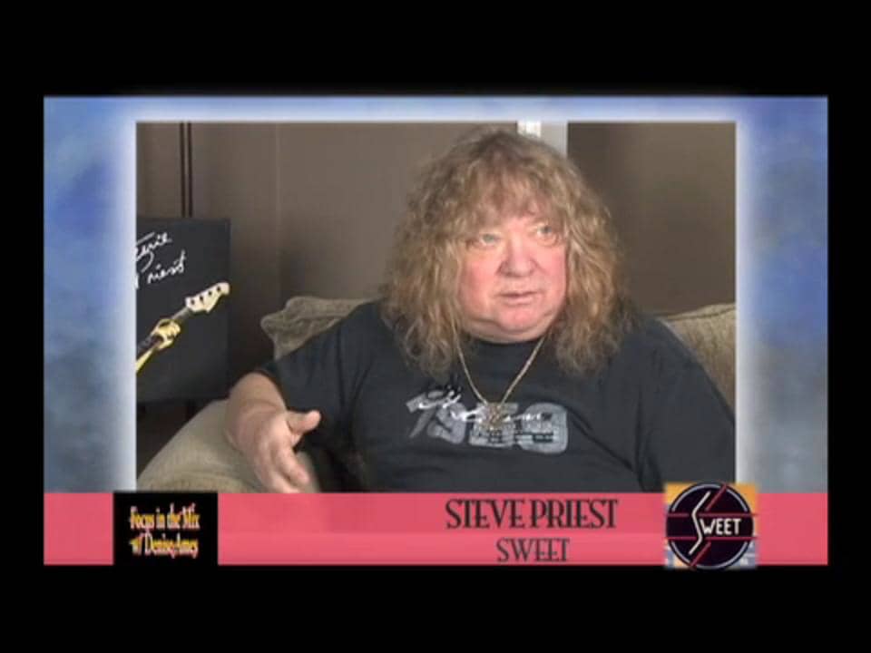 STEVE PRIEST of SWEET (part 2) on "Focus in the Mix with Denise Ames" TV Show on Vimeo