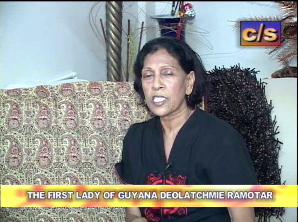 TANUJA RAGHOO INTERVIEWS FIRST LADY OF GUYANA DEOLATCHMIE RAMOTAR on Vimeo