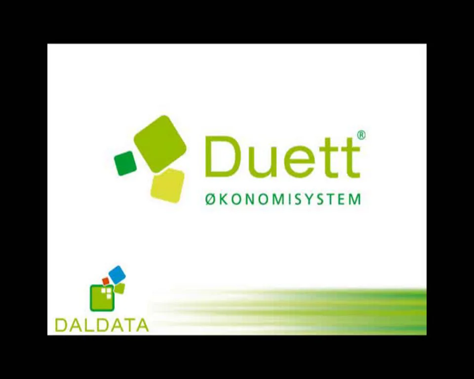 DUETT Økonomisystem - Endre standard arkstørrelse on Vimeo
